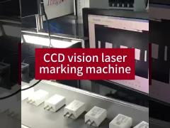 30W 50W Mopa-vezellasermarkeringsmachine met camera-positiesysteemconveyor
