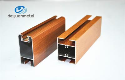 China Building Polishing Aluminium Window Frames With Alloy 6063 Temper T4 , T5 , T6 for sale