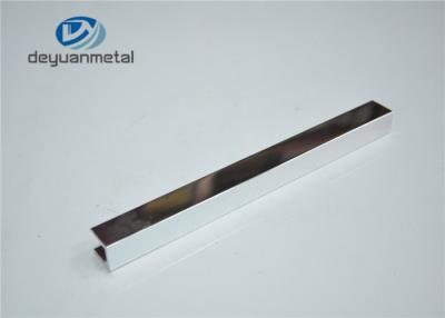China Durable Shower Enclosure Frame Parts Aluminium Alloy Profiles With Mirror Surface for sale