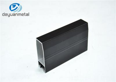Cina 5,9 metri di estrusione di alluminio nera profila 10-15um anodizzato 6063-T6 in vendita