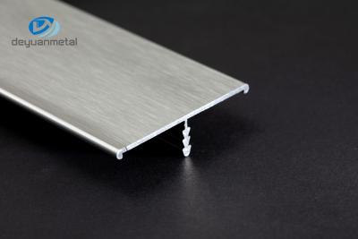 La anchura T6 de Rose Gold Aluminum Transition Trim 6m m modera Andizing para la decoración de la pared y del piso