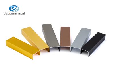 Cina T5 U di alluminio profila il colore luminoso di Andizing per la decorazione in vendita