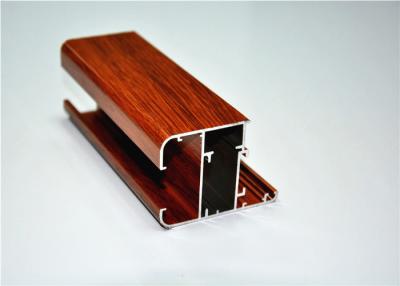 Cina Alluminio di legno del grano delle estrusioni della lega 6063 per la decorazione in vendita