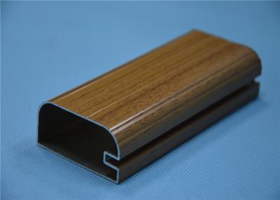 Cina Profili di alluminio GB/5237.1-2008 della porta e della finestra del grano di legno di 6063 serie in vendita