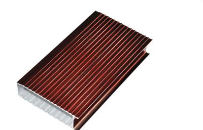 Cina Profilo di alluminio dell'estrusione di elettroforesi 6063-T5 piegando/taglio in vendita