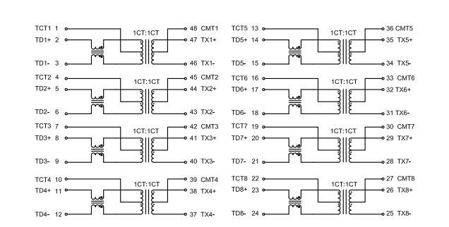 G4802DG LAN Transformer