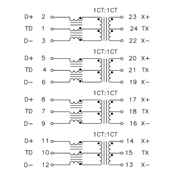 749052050 LAN Magnetics