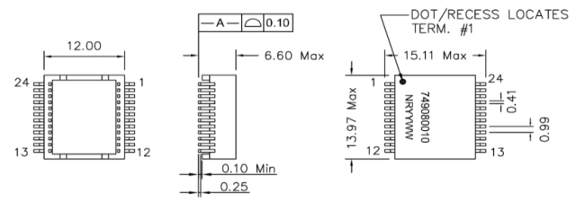 749080010 Datasheet