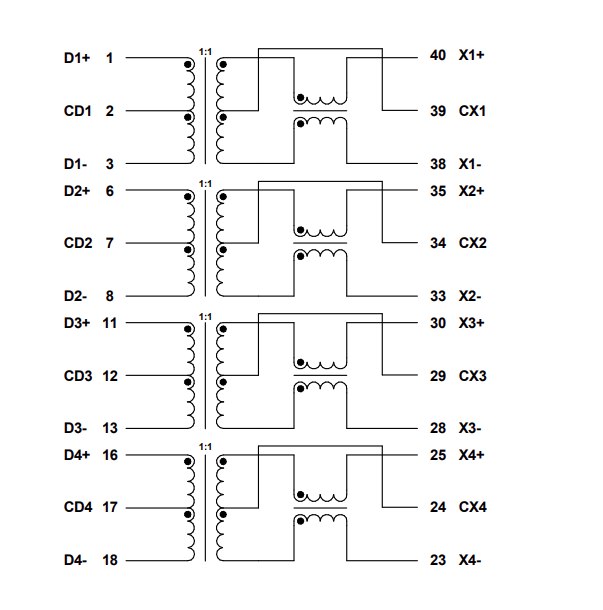 7490240140 Datasheet Schematic
