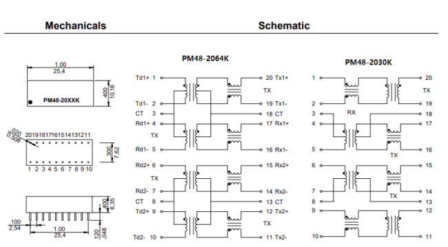 PM48-2064K / PM48-2030K Datasheet
