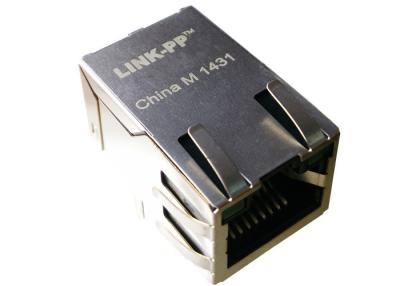 中国 保護される穴 EMI 指を通した S811-1X1T-03-F Conn Magjack 4Port 100 の基盤T 販売のため