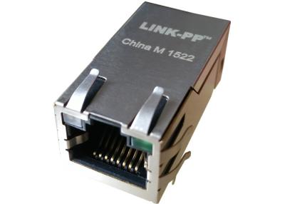 China des Gigabit-0816-1X1T-43-F magnetischer RJ45 Jack Basis-t Anschl. RJ45 abgeschirmter Vorsprung-Oben 1000 zu verkaufen