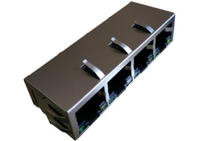 China KLA4S109 LF / LA4S109 LF 1000 Base-T RJ45 1x4 Integrated Magnetic Connectors for sale