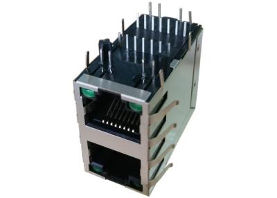 Cina XRJH-21C-1-D1D-170 2x ha impilato Lan-Übertrager WE-RJ45LAN 10/100BaseT di RJ45 8P8C in vendita