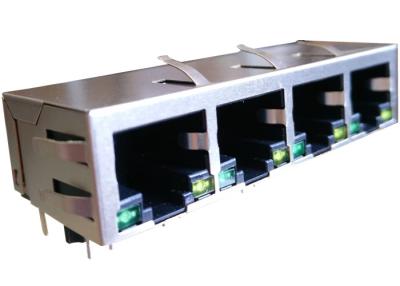 中国 SI-40261 複数の港 RJ45 1x4 の港 10/100Base-Tx はイーサネット Rj45 絶食します 販売のため