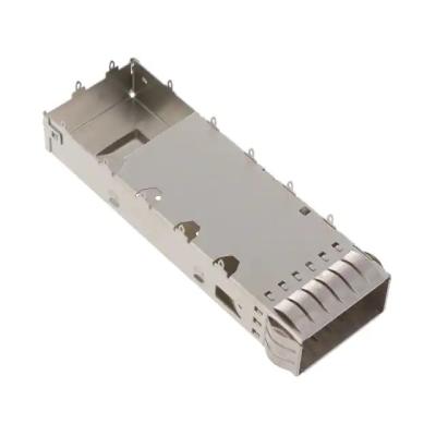 China 2170703-5 QSFP28 Cage 1x1 Port External EMI Springs 28 Gb/S for sale