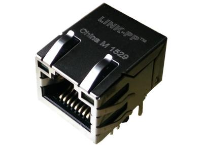 China 5-6605706-7 RJ45 magnetischer Jack 10/100Base-T 5-6605706-9 weibliches Rj45 abgeschirmt zu verkaufen