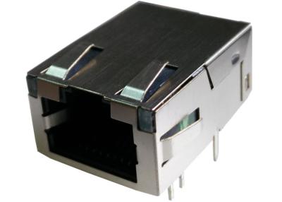 중국 1840718-7 저프로파일 Magjack Rj45 PCB 기가비트 10/100/1000 근거리 통신망 잭 1840718-9 판매용