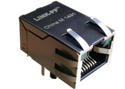 ERNI 203350 Mod 잭 MJIMR 8C10T INT MAG LED 반전 래치 203351/203352