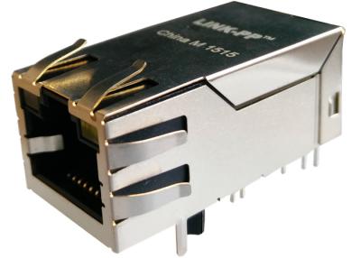 China 85793-1001 Schnittstelle 1000base-t Rj45 Pinout Gigabit-magnetische Jacks 1x1 LED PHY zu verkaufen