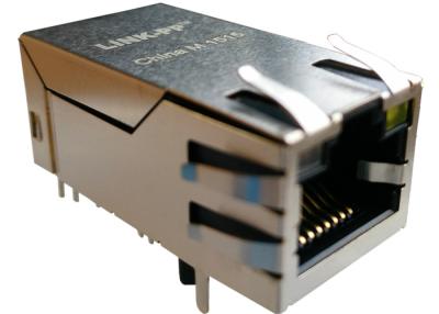 China 85793-1003 Gigabit magnetischer Jack 1x1 LED, 1000base-t Rj45 Pinout 85793-1006 zu verkaufen