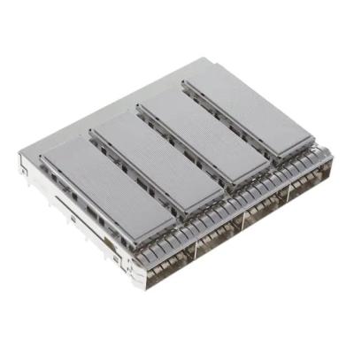 Chine 2354935-1 Assemblée de la cage QSFP28 port 1 x 4 avec le radiateur 28 Gb/s à vendre
