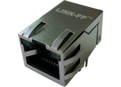 중국 RJMG163117101NR 자석 RJ45 잭 Rjmag 10/100, 단 하나 항구 Leds 녹색 판매용