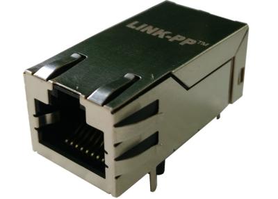 Китай Плата-вверх Magnetics разъема LPJK0010CNL 1x1 HY901184A 10/100Base-T POE RJ45 продается