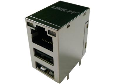 Chine Connecteur 10/100/1000 BaseT de Magjack RJ45 USB de la croix 7497110616 de LPJU6650BONL à vendre