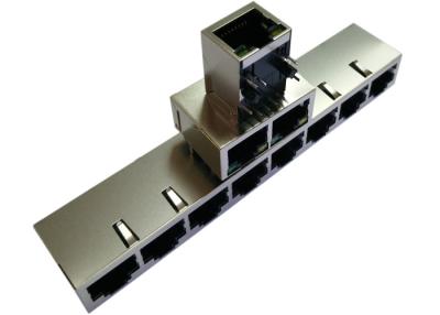 China SI-60213-F Stewart Multi-Hafen RJ45 schnelle Ethernet-Verbindungsstücke PWBs Jack zu verkaufen