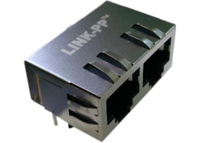 China Des Halo-HFJ12-1G02E Gigabit-magnetisches Doppelt-des Hafen-Rj45 abgeschirmt ohne LED zu verkaufen