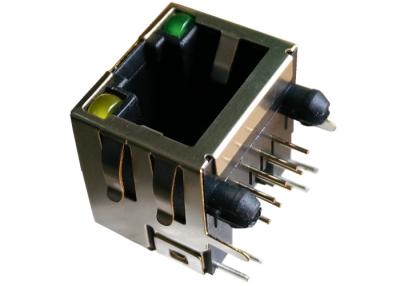 XRJM-S-01-8-8-1 RJ45 は港のモジュラー ジャックの保護された直角を選抜します