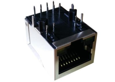 Chine HR911105A choisissent l'Étiquette-vers le bas magnétique du port Rj-45 Jack 10/100BT avec la LED à vendre