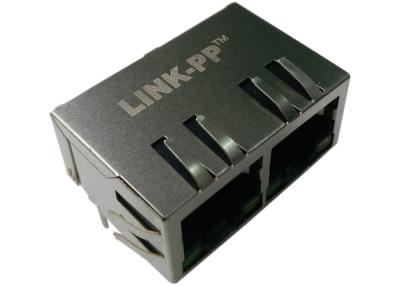 Cina il Multi-porto RJ45 1840555-7 1000Base-T doppio Jack modulare ha protetto l'angolo retto in vendita