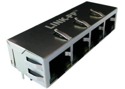 Cina 5-6610075-1 Linguetta-su Ganged multipla dei porti 10/100Base-T di RJ45 1x5 in vendita