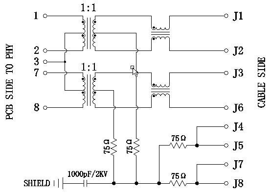 Quality RJLBC-060TC1 RJ45 Modular Jack 10/100 BASE-TX Filtered Integrated LED for sale