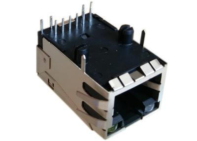 China RJMG163447101NR 10/100, Amphenol Rj45 With Integrated Magnetics for sale