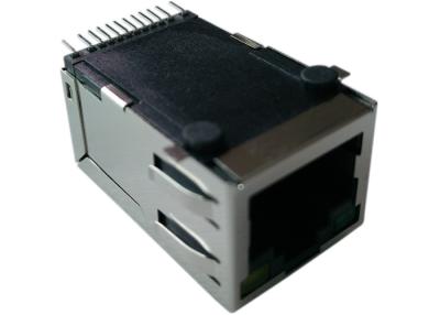 RJMG168268101GR weibliches Rj45 10/100, einzelner Hafen Led1 Yl führte 2 Bi Gr/or