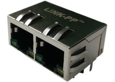 Cina XMH-9759-B692120-136 - A due fori con 10/100/1000Mbps, schermato, MAG, LED in vendita