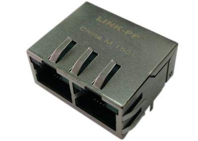Cina XMH-9769-A121122-246- connettore magnetico a due fori di RJ45 10/100Mbps in vendita