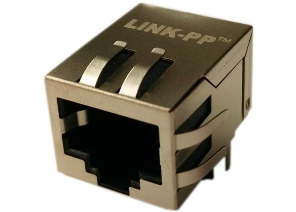Quality 10/100Mbps Rj45 Connector With Magnetics XF973A-COMBO1-4S Jack for sale