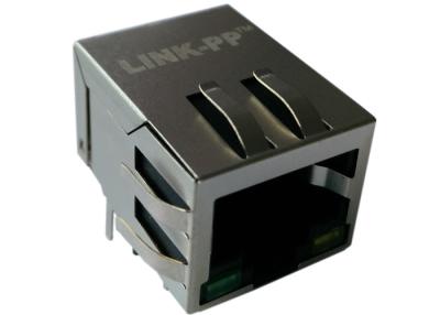 China Cat5 conector hembra XFATM2EM-CLxu1-4MS Rj45 con Magnetics integrado en venta