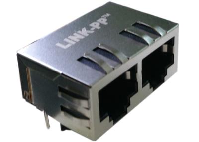 Cina il Multi-porto RJ45 HFJ12-1G46ERL si raddoppia connettore Wo/LED della Linguetta-Giù 1000Base-T in vendita