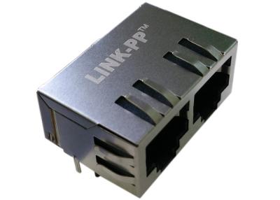 Cina il Multi-porto RJ45 HFJ12-E2450ERL si raddoppia linguetta-Giù 10/100Base-T Wo/LED, LPJF26404CNL in vendita