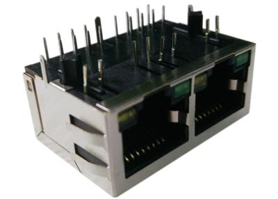 Cina il Multi-porto RJ45 HFJ12-2450ER-L11RL si raddoppia Linguetta-Giù 10/100Base-T W/LED in vendita