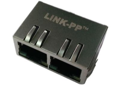 HFJ12-E2450ER-L78RL se doblan la Etiqueta-Abajo 10/100Base-T W/LED de FastJack del halo Rj45