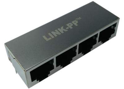 Cina Connettore magnetico 10/100BT di Ethernet del Multi-porto di RJ45 1x4 XFATM2G-COMBO4-2S in vendita