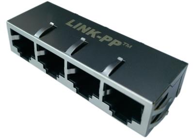 중국 XFATM2K-COMBO4-4S Rj45 쿼드 항구 10/100Base-T 방패 탭 아래로 판매용