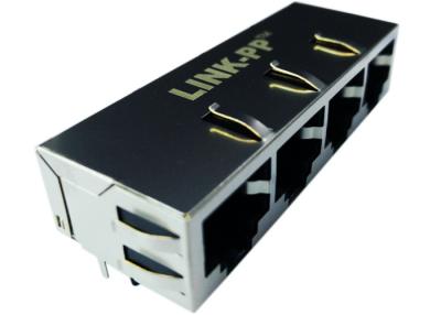 중국 XFATM9M-COMBO4-4 10/100Base-T 4는 Rj45 모듈 Pcb 잭 측 입장을 향합니다 판매용