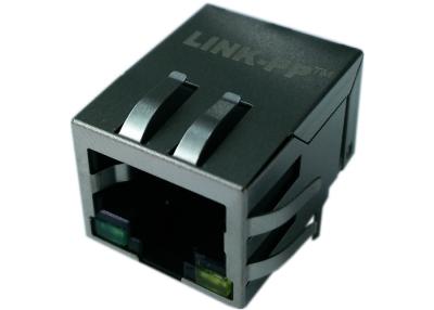 China AR11-3930I RJ45 1x1 Connector 10/100 BaseT EMI Shield Industrial Temp for sale